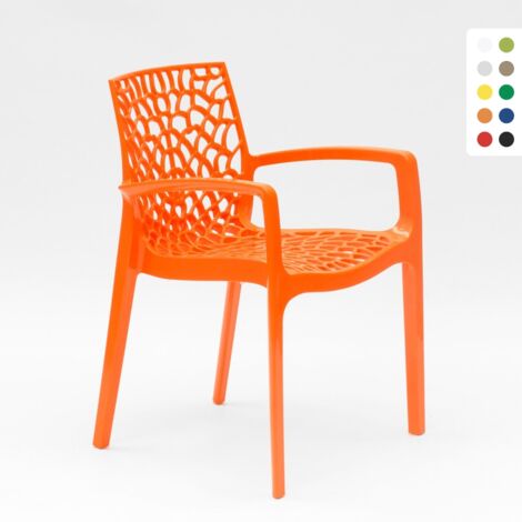 Chaise de plage jaune TIRRENO