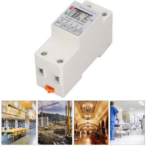 WiFi Smart Power Meter Switch, 63A 300V Echtzeit Smart Energy Monitor ...