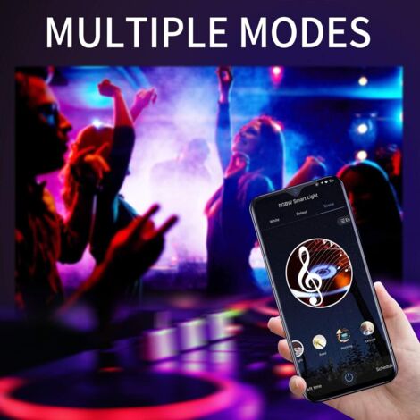 5W WIFI Lampe LED E14 Smart WLAN, LED Ampoule Intelligent, Contrôlable ...