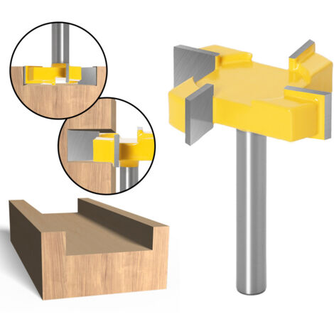 8mm Tige Routeur Bit CNC Fraise, Fraise à bois raboter outil de travail ...
