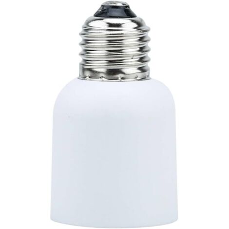 E27 vers E40 Adaptateur de culot de lampe en BLANC- 4x adaptateurs de ...