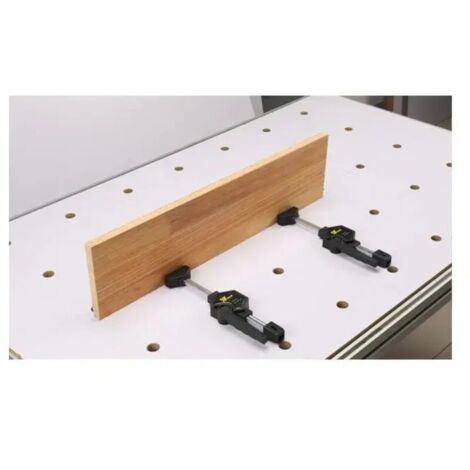 2pcs MFT Table Clamp Quick Ratchet Release Speed Squeeze Woodworking ...