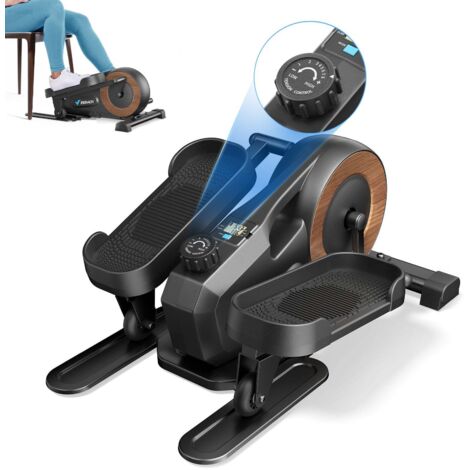 MERACH Mini Elliptical Trainer, Manual Magnetic Resistance, 8 Speeds ...