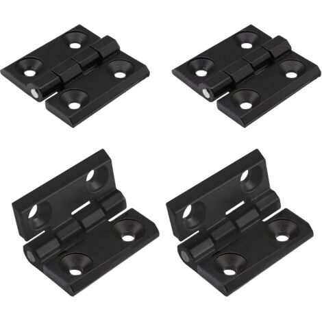 CSPARKV 4 bisagras de zinc de 40 x 40 x 5 mm, bisagra de puerta pesada ...