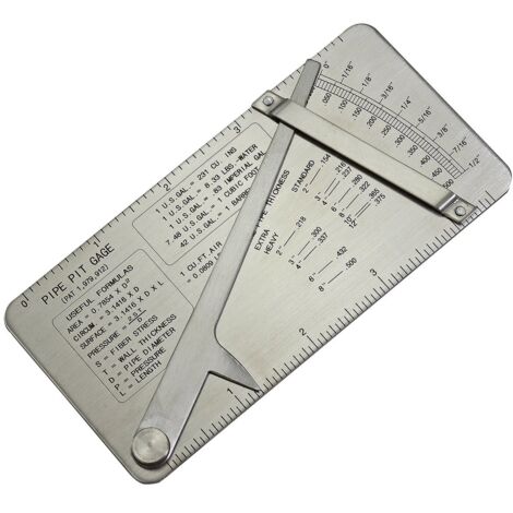 Medidor de prueba para soldadura de tuberías El rango de inspección del ...