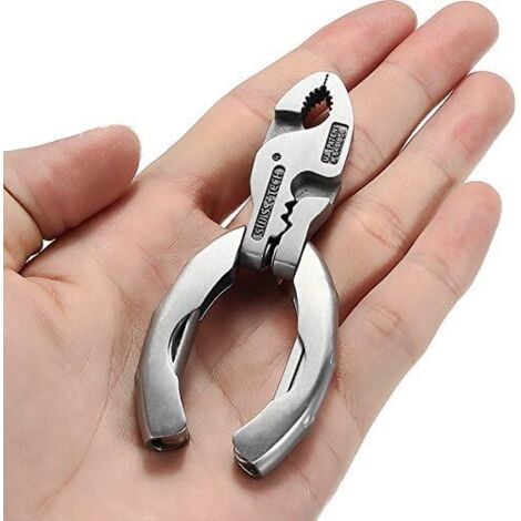 Mini Outil Multifonctionnel 9 en 1 Multitool Porte-Clés Tournevis Outils De Poche