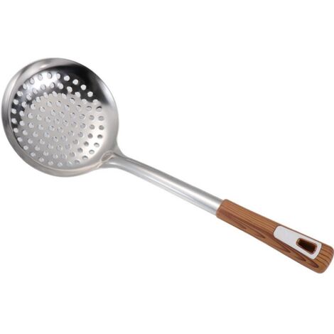 Louche épaisse en acier inoxydable avec long manche pour une cuisson et ...