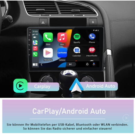 AWESAFE Android 13 Autoradio für Honda Accord (2003–2007) 4GB+64GB 9 ...