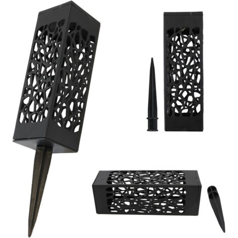 Ajourierte Solarlampe Solarlampe Gartenlampe Solar Gartenleuchte ...