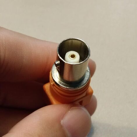 5 Stück 75 Ohm BNC Buchse auf RJ45 Stecker Adapter, 180 Grad 75 Ohm RF ...