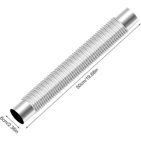 Winkelrohr Ø 60 mm Edelstahl 90 Grad Bogen Metallrohr Kaminauskleidung ...