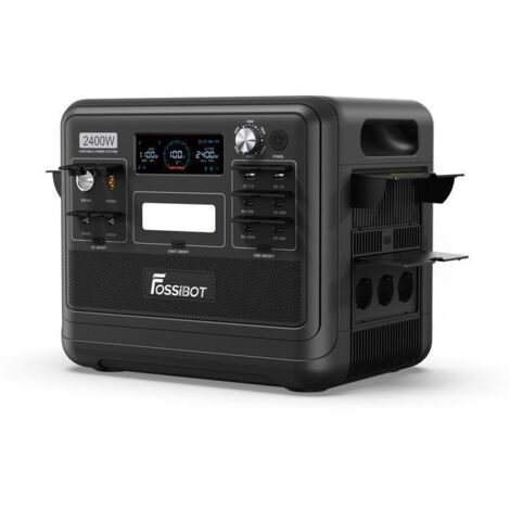 FOSSiBOT F2400 Tragbarer Elektrischer Generator, 2048Wh LiFePO4 2400W ...