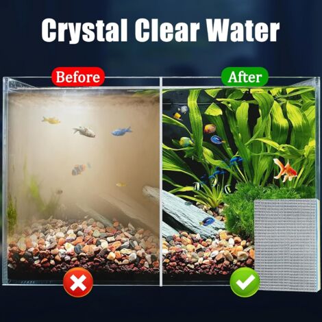 Aquarium Filter Wadding 9D High Efficiency Biochemical Filter Mat with Honeycomb Structure Multi ...