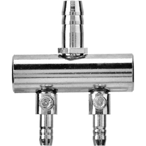 Pond Air Pump Manifold Adjustable Aquarium Air Valves 2/4/6 Way ...