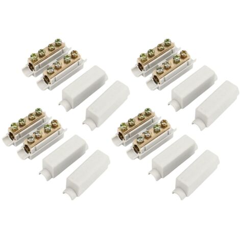 Bornier, 4pcs Splice Bornier 1000V 100A 2.5‑16mm² 2 en 2 Sorties Haute ...