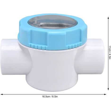 Clapet anti-retour de piscine, multi-usages G1-1/2 pvc Pression Anti ...