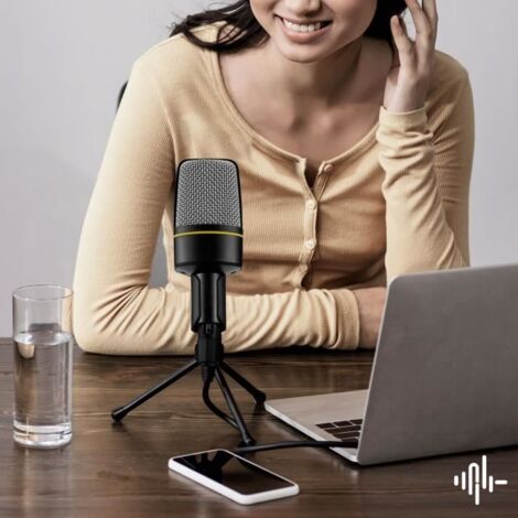 Micro PC - LINQ - Jack 3.5mm - Micro stéréo omnidirectionnel - Câble 1 ...