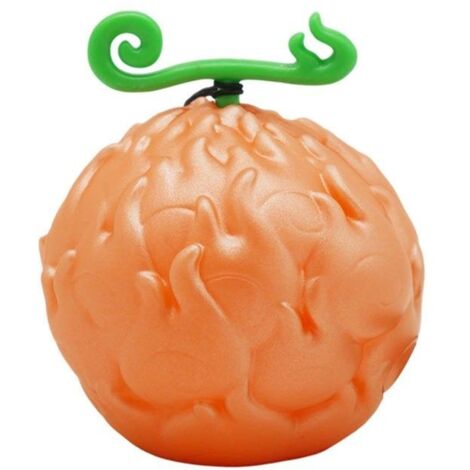 Lampe LED 7cm Modèle Flame Flame Fruit ONE PIECE avec Dragonne Teknofun ...