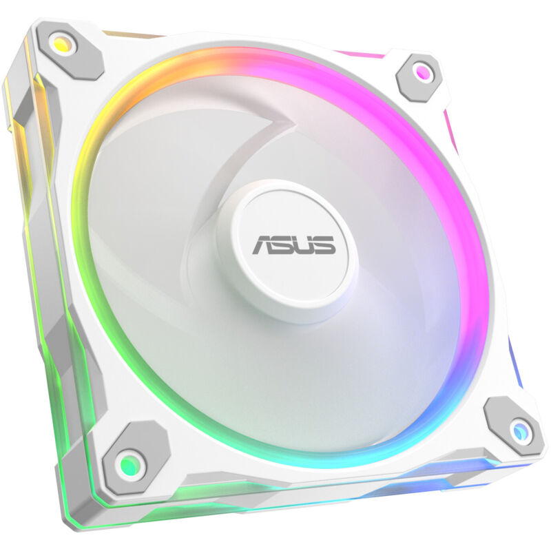 ASUS Prime MR120 Fan ARGB Reverse White Computergehäuse Ventilator 12 ...