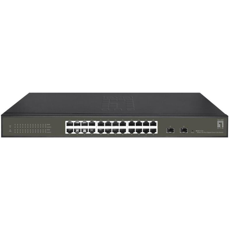 LevelOne GES-2126 Netzwerk-Switch Managed L2 Gigabit Ethernet (10/100 ...
