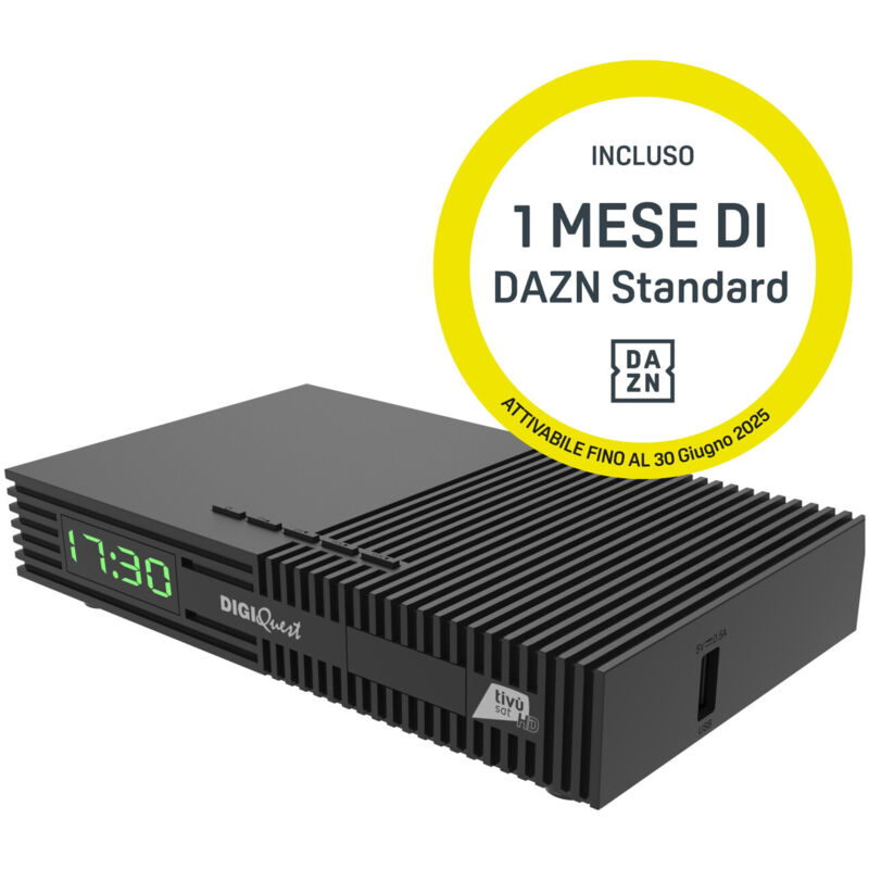 Digiquest DAZNTI9 TV Set-Top-Box Satellit Full HD Schwarz