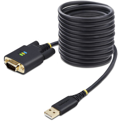 StarTech.com 3m USB auf Seriell Adapter, COM-Retention, Wechselbare ...