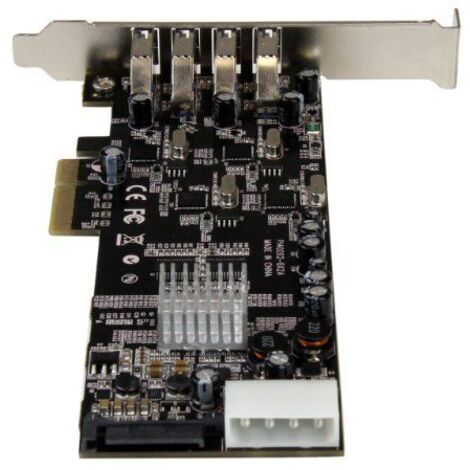 StarTech.com 4 Port USB 3.0 SuperSpeed PCI Express Schnittstellenkarte mit 4 5Gb/s Kanälen und ...