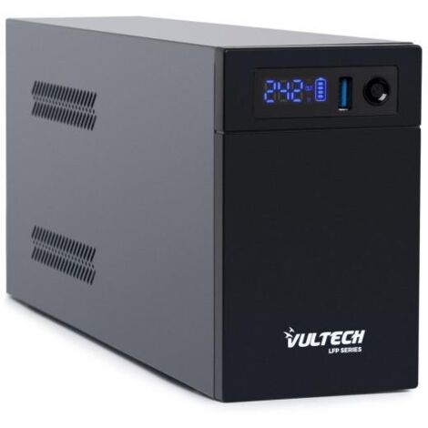 Vultech UPS1400VA-LFP Unterbrechungsfreie Stromversorgung (USV) Line ...
