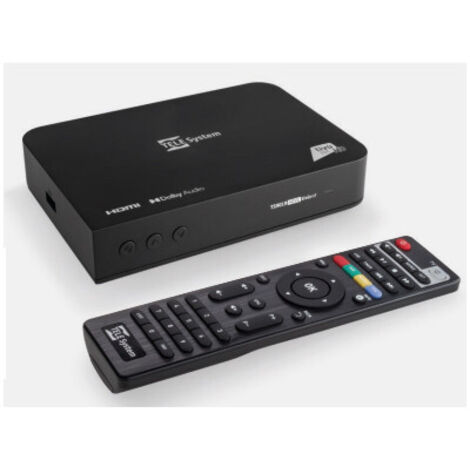 TELE System 58010100 TV Set-Top-Box Satellit Schwarz
