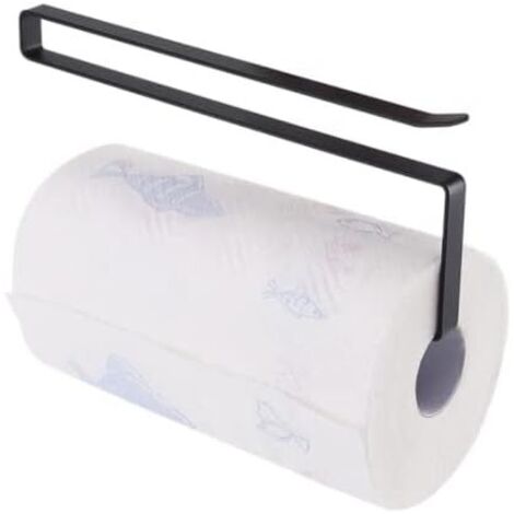 Kitchen Roll Holder No Drilling Paper Roll Holder Under Cabinet Paper ...