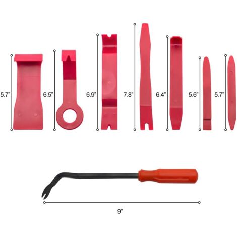 Pieces Trim Tools, Trim Removal Tool Installation Kit Tools for Panel ...