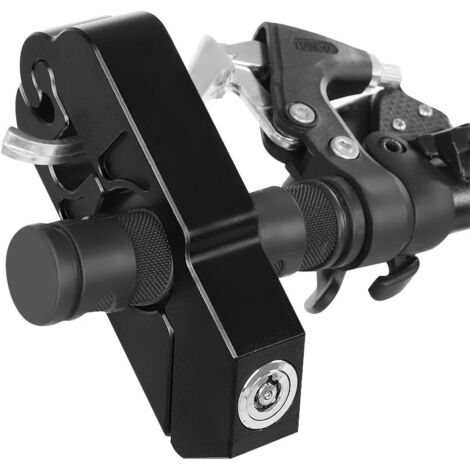 Motorcycle brake lock, universal aluminum alloy handlebar safety lock ...