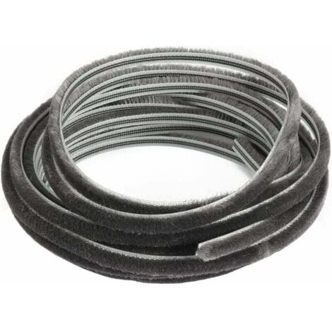 Spazzola per guarnizioni, 10 m (L) x 7 mm (L) x 6 mm (T) Guarnizione ...