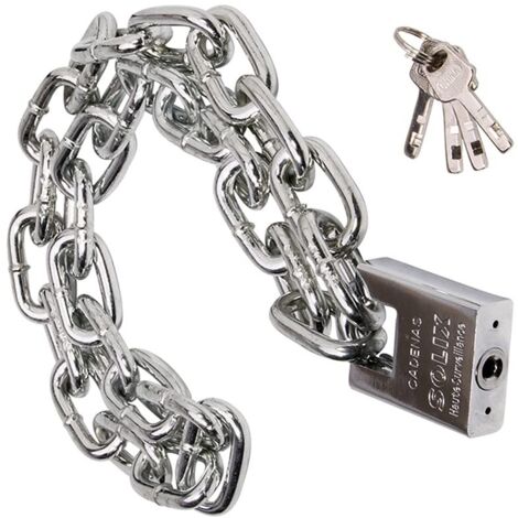 (6x500mm) Security Bike Chain Lock, Chain Lock Kit, Motorcycles Chain ...
