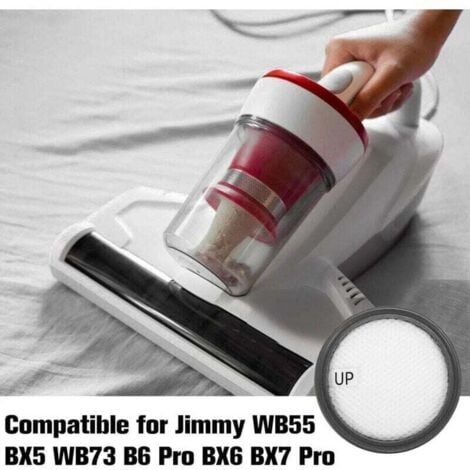 -6 filtri di ricambio lavabili compatibili con gli accessori per aspirapolvere Jimmy WB55/BX5 ...