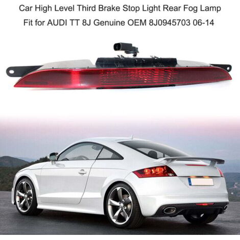 Tercera luz antiniebla trasera alta OEM 8J0945703 06-14 para Audi TT 8J ...