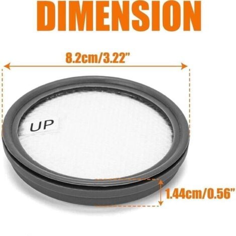 -6 filtros de repuesto lavables compatibles con accesorios de aspiradora Jimmy WB55/BX5/WB73/B6 ...