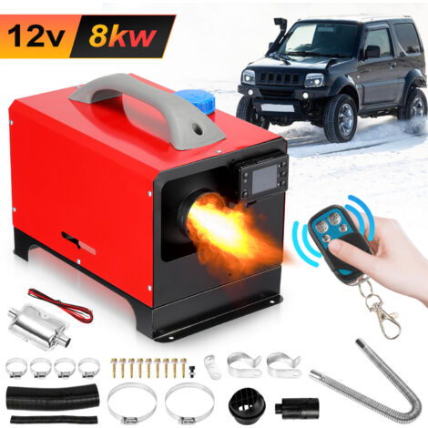 Wolketon Calentador Diesel 8kW 12 V, Calentador de Aire con Control ...
