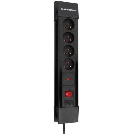 Parafoudre parasurtenseur MONSTER 4 prises AC et 2 USB-A