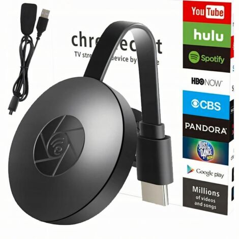 Wireless HDMI Display Dongle Smart TV Stick WiFi Streaming Miracast ...