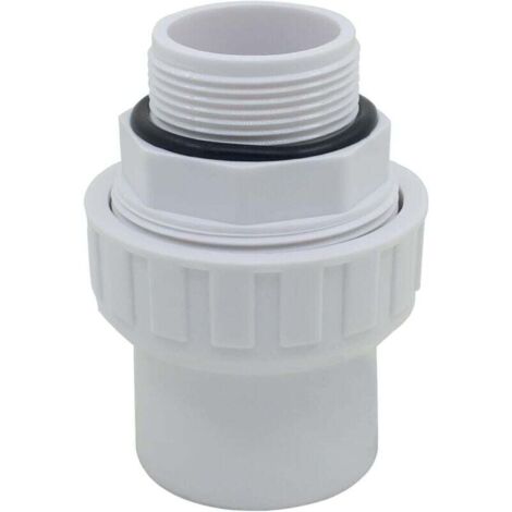 Unión roscada de PVC, manguito de presión roscado de PVC para bomba de ...