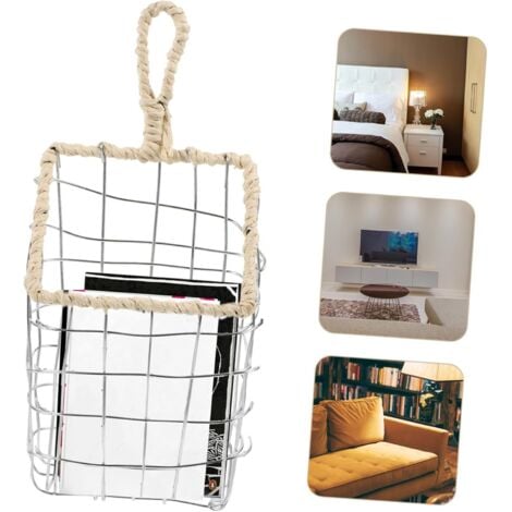 Étagère Murale Porte Magazines Suspendu Rangement Bureau Salon Support ...