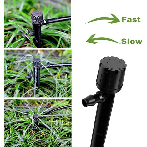60Pcs Goutteurs d'eau D'irrigation, 8 Trous Émetteurs Goutte à Goutte ...
