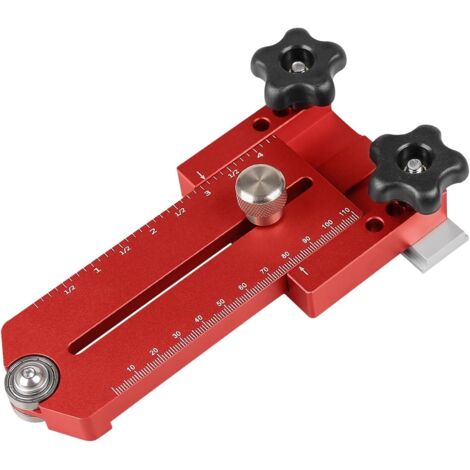 Guide de gabarit de scie à table long et fin pour répéter les coupes de ...