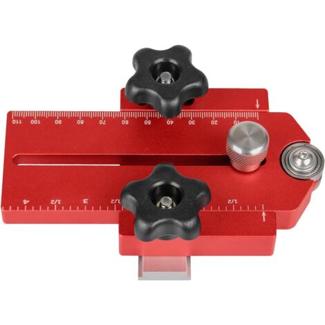 Guide de gabarit de scie à table long et fin pour répéter les coupes de ...