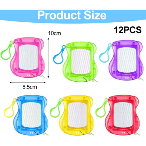 Mini tableau magnétique à dessin pour enfants, porte-clés sac à dos ...