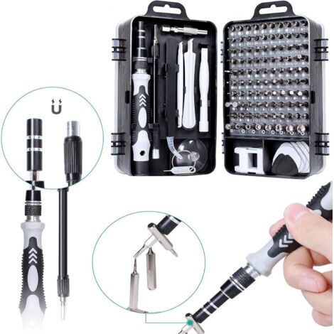 15 en 1 Mini Set Tournevis Precision Kits Tools,Petit Boite Tournevis ...