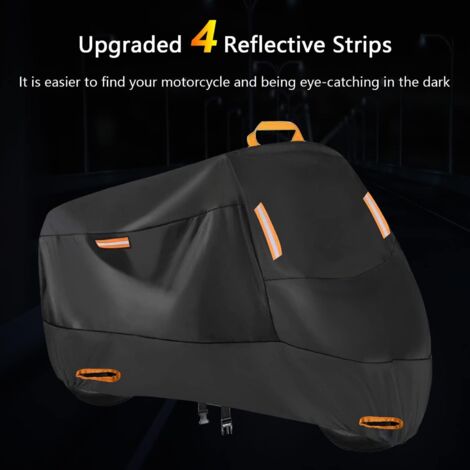 Bâche de Protection pour Moto Imperméable, 300D Oxford Housse Moto ...