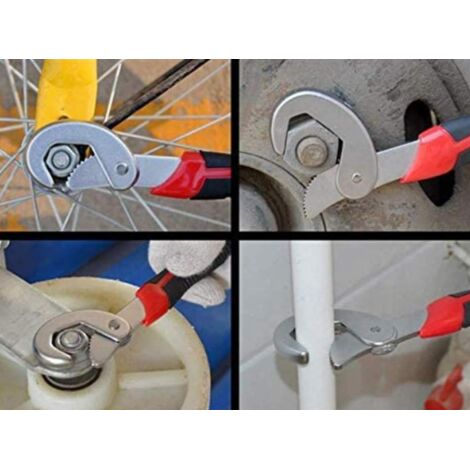 Lot de 2 clés à molette réglable - Clé universelle multifonction ...