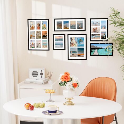 Cadre photo collage 11 x 14 pouces, pour 5 photos 4 x 6 pouces (avec ...